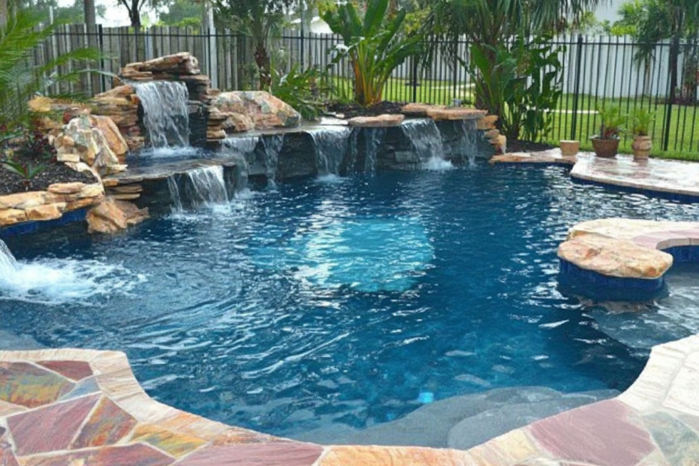 Lagoon-Style Pools for a Natural Look in Brevard County, Florida - Pool ...